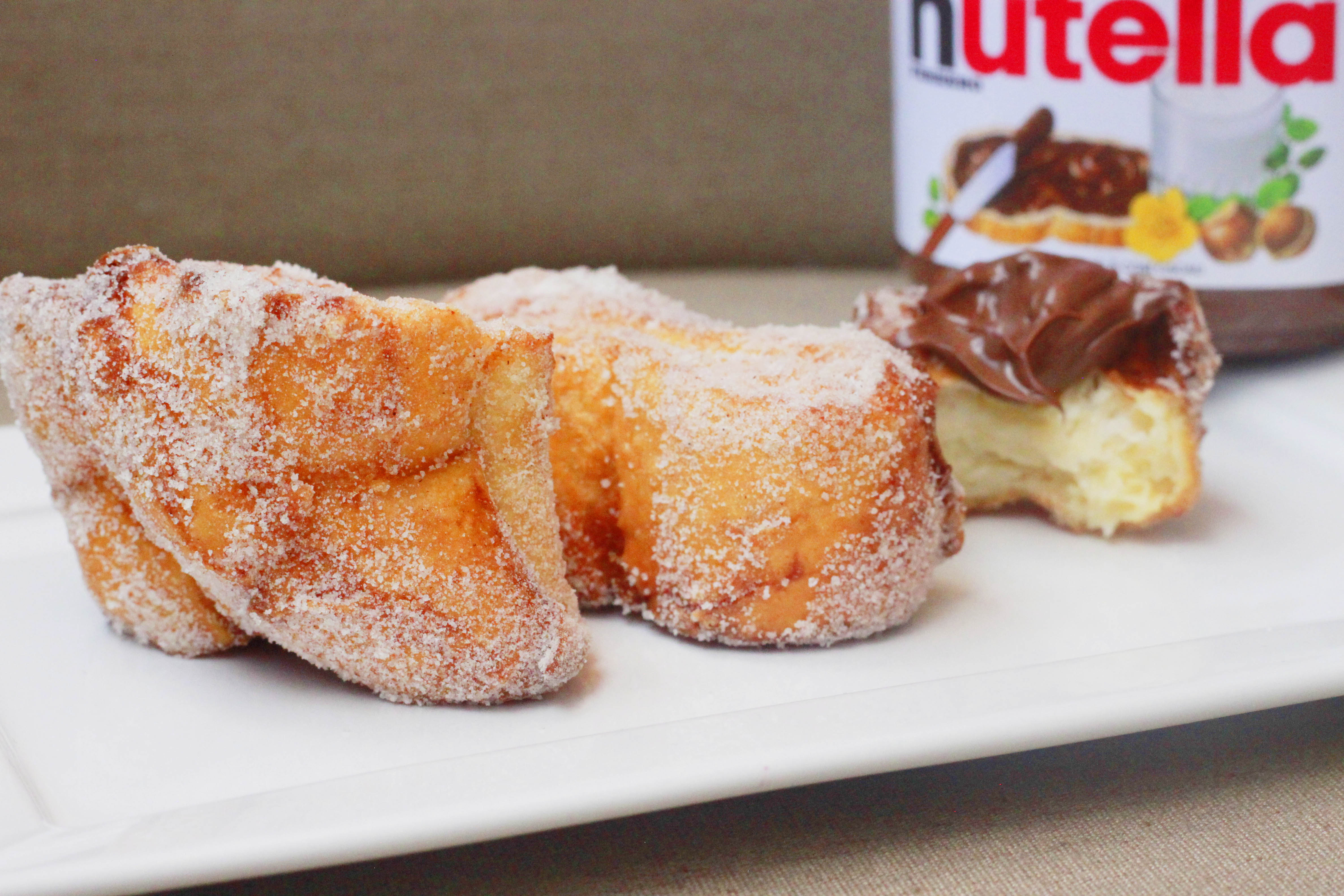 Rabanada com Nutella